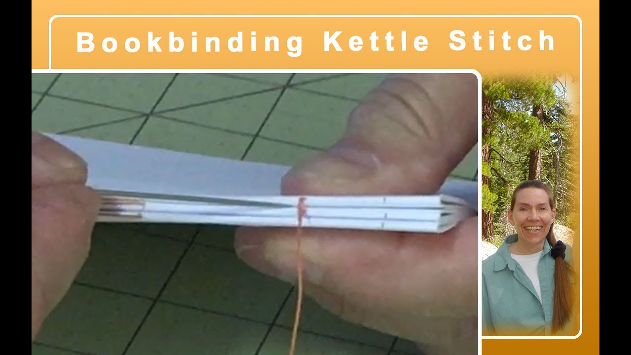 Bookbinding Kettle Stitch