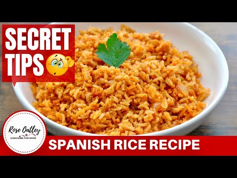 Spanish Rice Recipe | Mexican Rice | Restaurant Style Spanish Rice
