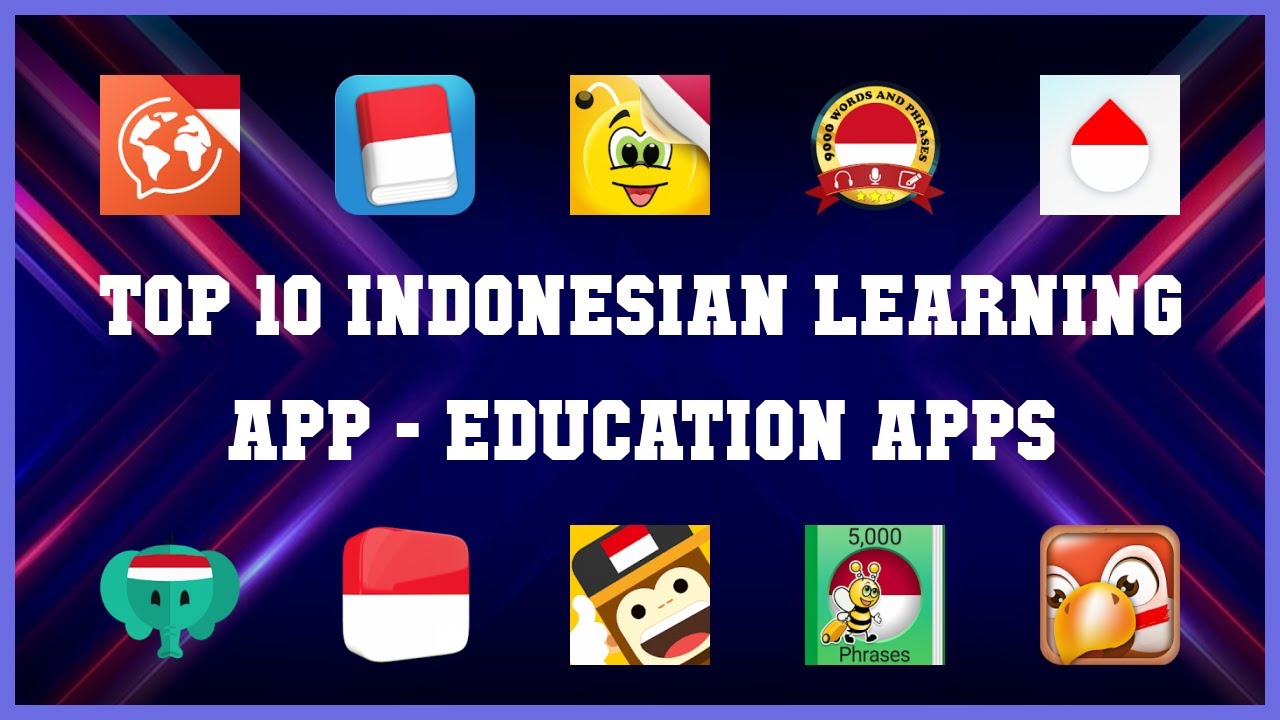 Top 10 Indonesian Learning App Android Apps