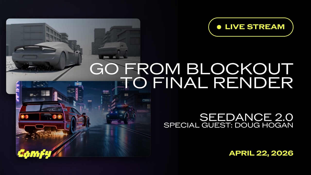 Go from Blockout to Final Render with Seedance 2.0