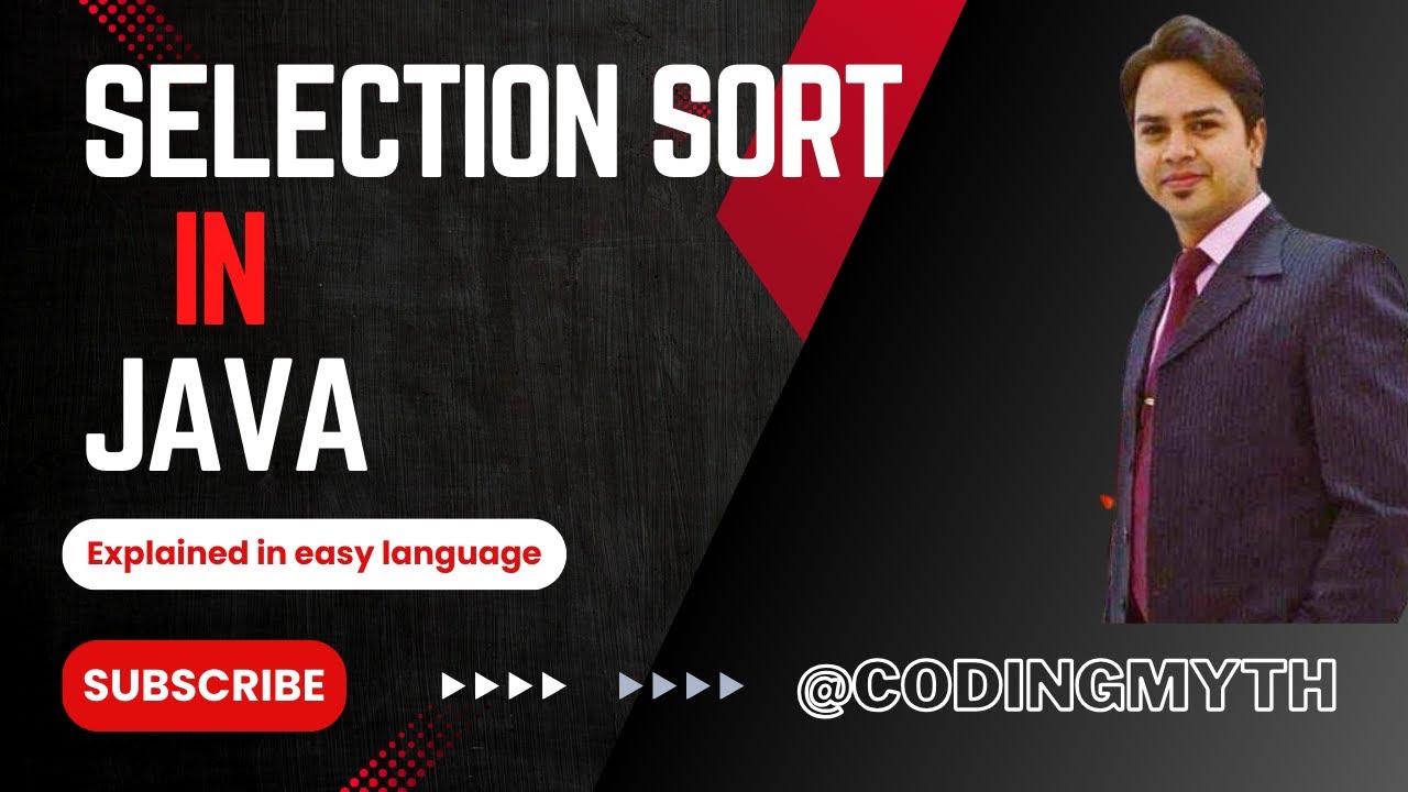 Selection Sort Algorithm | Selection Sort in java | Selection Sort program in java | Data Structure