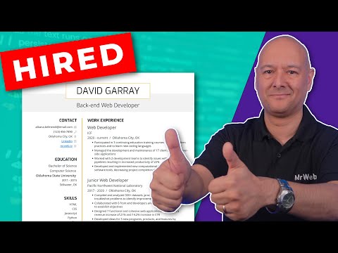 How to Create a Professional Web Developer Resume in 12 Minutes or Less [BeamJobs Review]