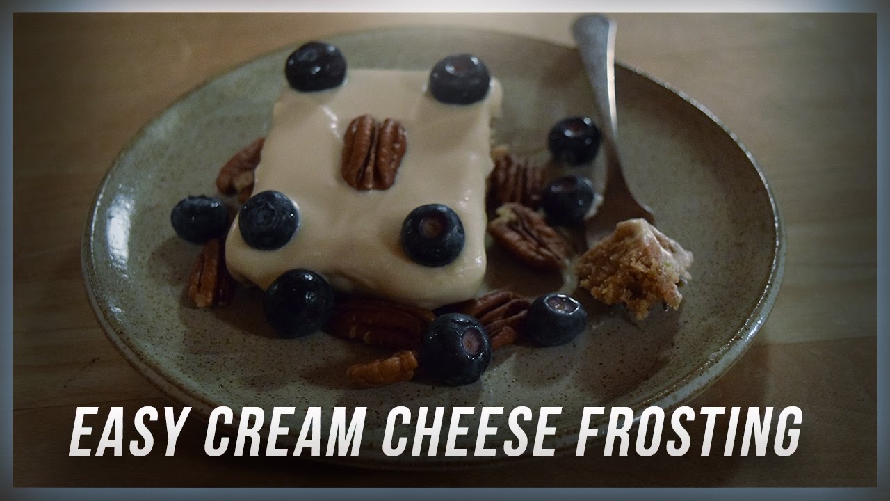 Quick and Easy Vegan Cream Cheese Frosting (6 INGREDIENTS) | Kitten in the Kitchen