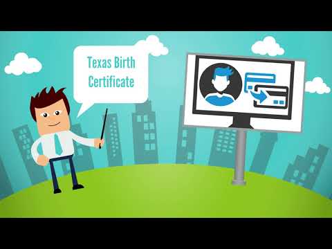 Birth Certificate Texas