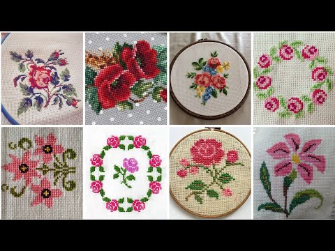 Unique stylish cross stitch pattern/gorgeous & beautiful cross stitch designs