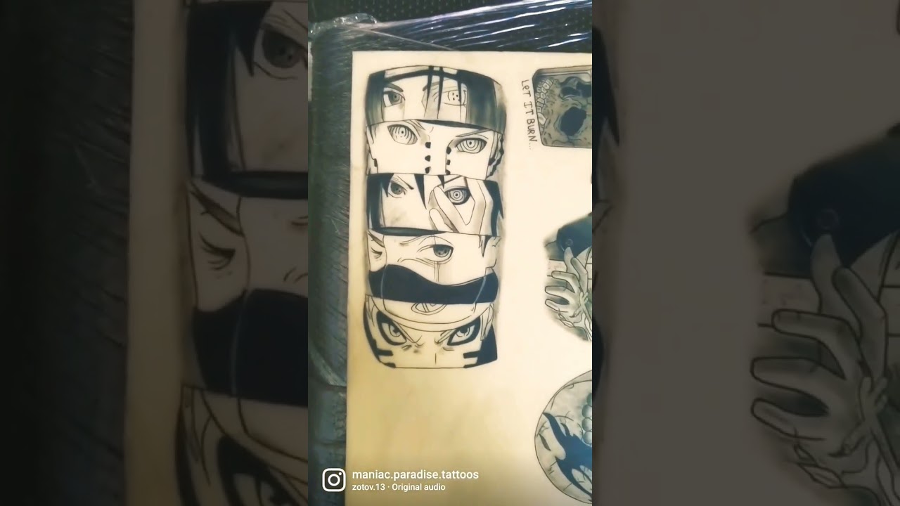 anime tattoo ideas #art#tattoo#design#ideas#naruto#itachi#kakashi#pain#sasuke#anime#best#trending