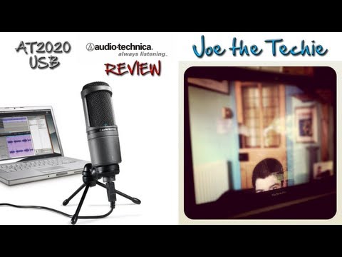 Audio-Technica AT2020 USB Review | Joe the Techie Tech Channel