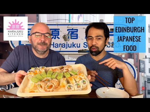 HARAJUKU KITCHEN BISTRO, we try this AMAZING JAPANESE bistro in Brunsfield Edinburgh