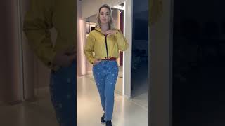 Jaqueta Cropped Corta Vento Declari Cor Mel - Pole Modas