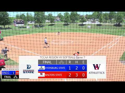 TCCAA Region VII - Softball - Game 7