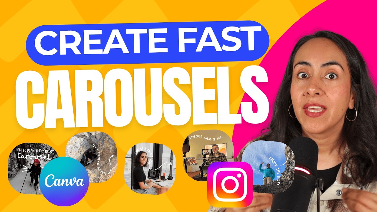 Create Instagram Carousels FAST in Canva (2026)