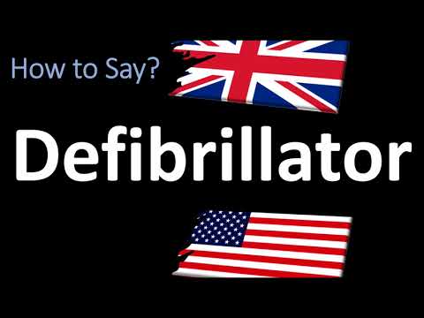How to Pronounce Defibrillator? | UK British Vs USA American English Pronunciation