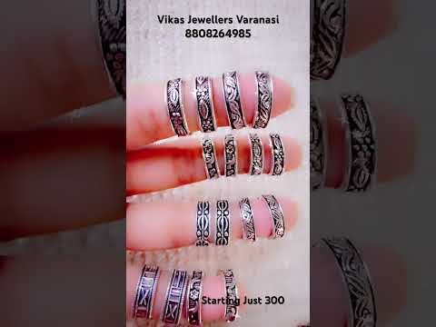 925 Sterling Silver Toe Rings, Starting 299 only. Whats app us on 8808264985, Faster Delivery