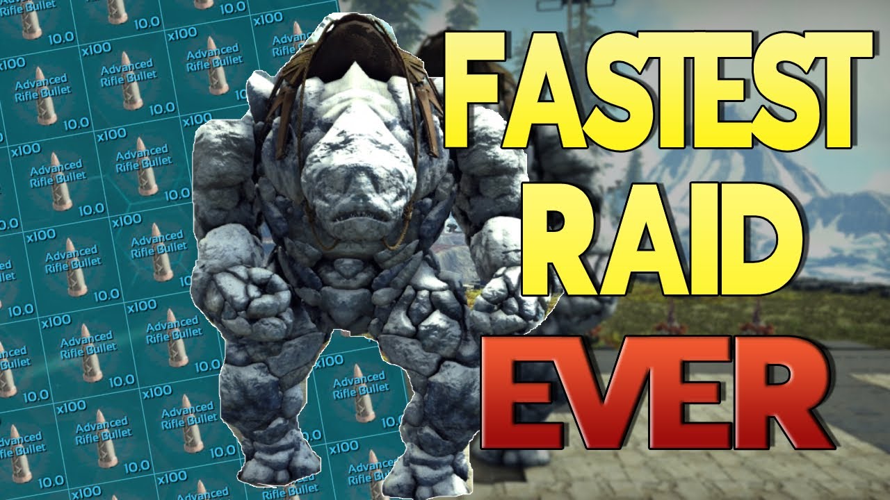 FASTEST 2 RAIDS EVER! CRAZY LOOT! | Ark Official Classic PvP