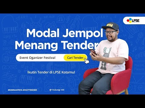 Ikutin Tender Festival di LPSE Kotamu! Sikat cuy!