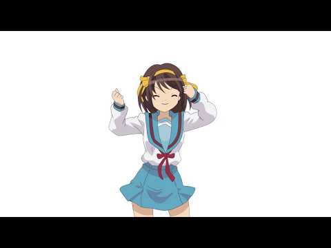 Haruhi Suzumiya ending: Hare Hare Yukai- lyrics English and Japanese (Romanji and kanji)
