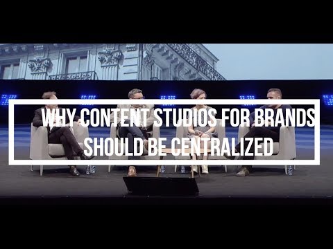 Why Content Studios for Brands Should Be Centralized
