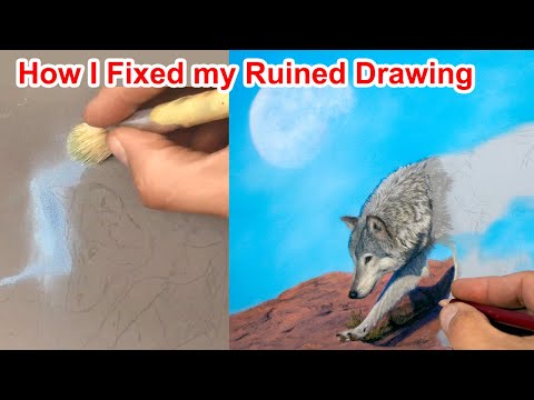How I FIXED my RUINED drawing and what went wrong - Jason Morgan art