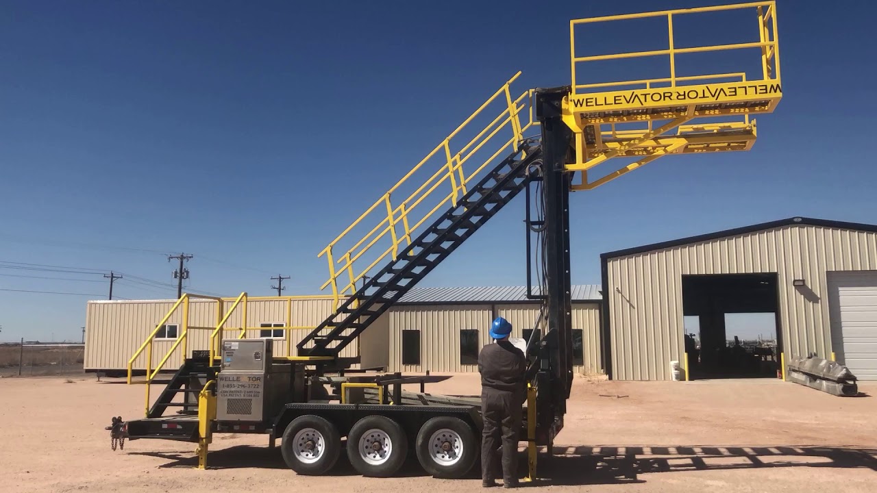 The Wellevator Mobile Elevating Platform