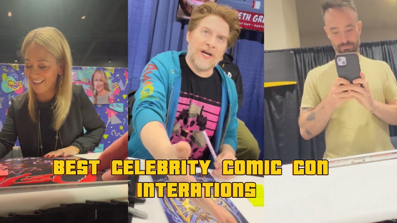 Best Celebrity Comic Con Experiences (2021-2024)