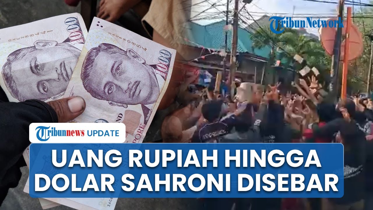 Momen Brankas Ahmad Sahroni Dijarah dan Dijebol Massa, Uang Rupiah ...