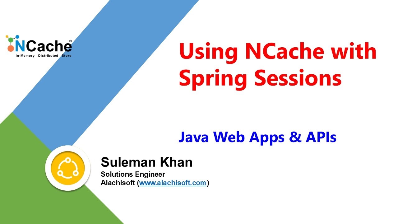Spring Session Management with NCache Distributed Cache