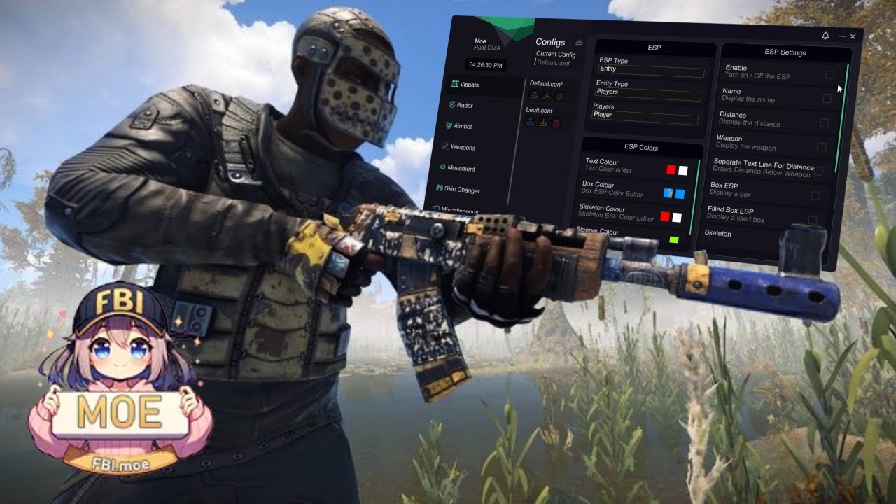 fbi.moe | Rust DMA Showcase