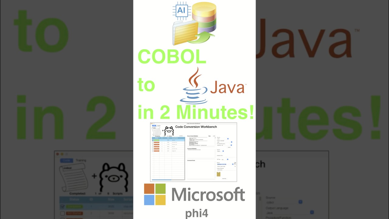 AI Converts COBOL to Java in 2 Minutes!