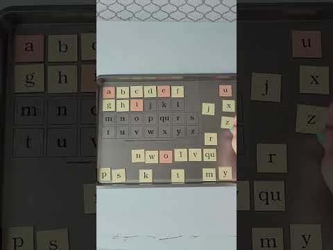 Fundations Letter Sequencing