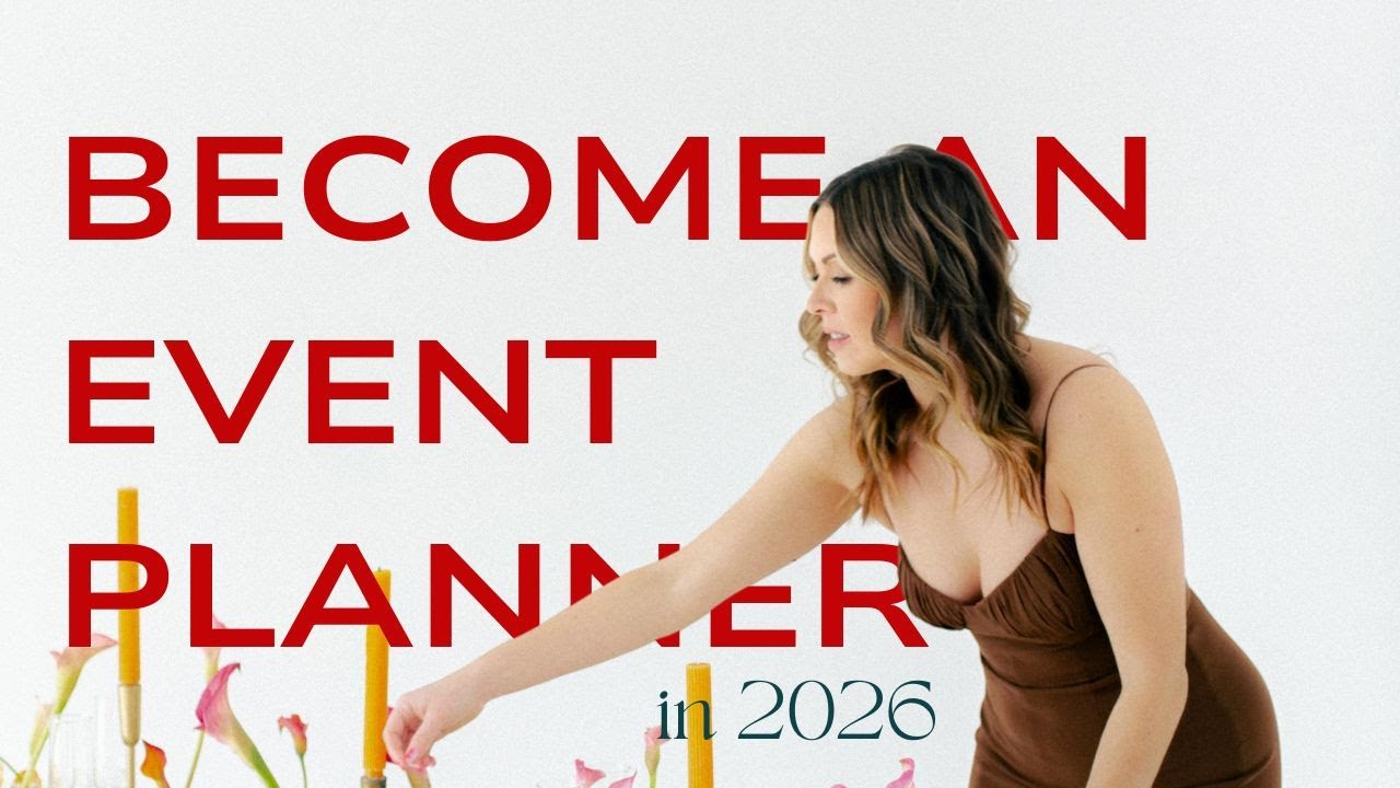 How to start your Event Planning Business in 2026 | Event Planner Business for Beginners