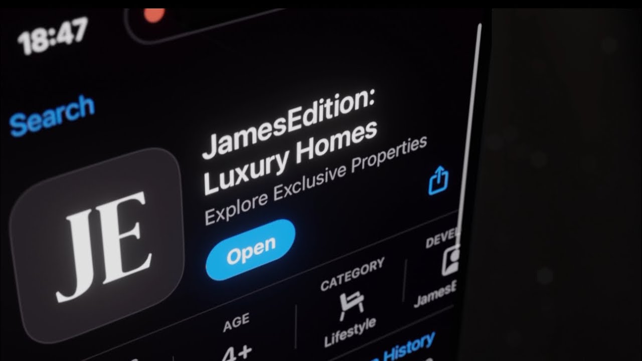 Introducing the JamesEdition App