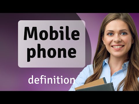 Mobile phone | MOBILE PHONE definition