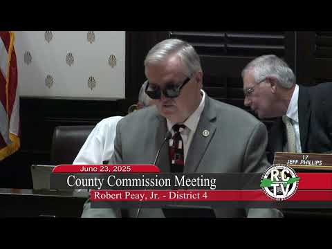 County Commission Meeting - June 23, 2025