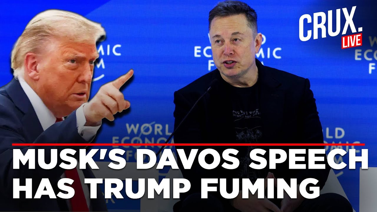 Davos 2026 LIVE | Elon Musk Makes Big Announcement At WEF | Donald Trump | Tesla | SpaceX | Crux