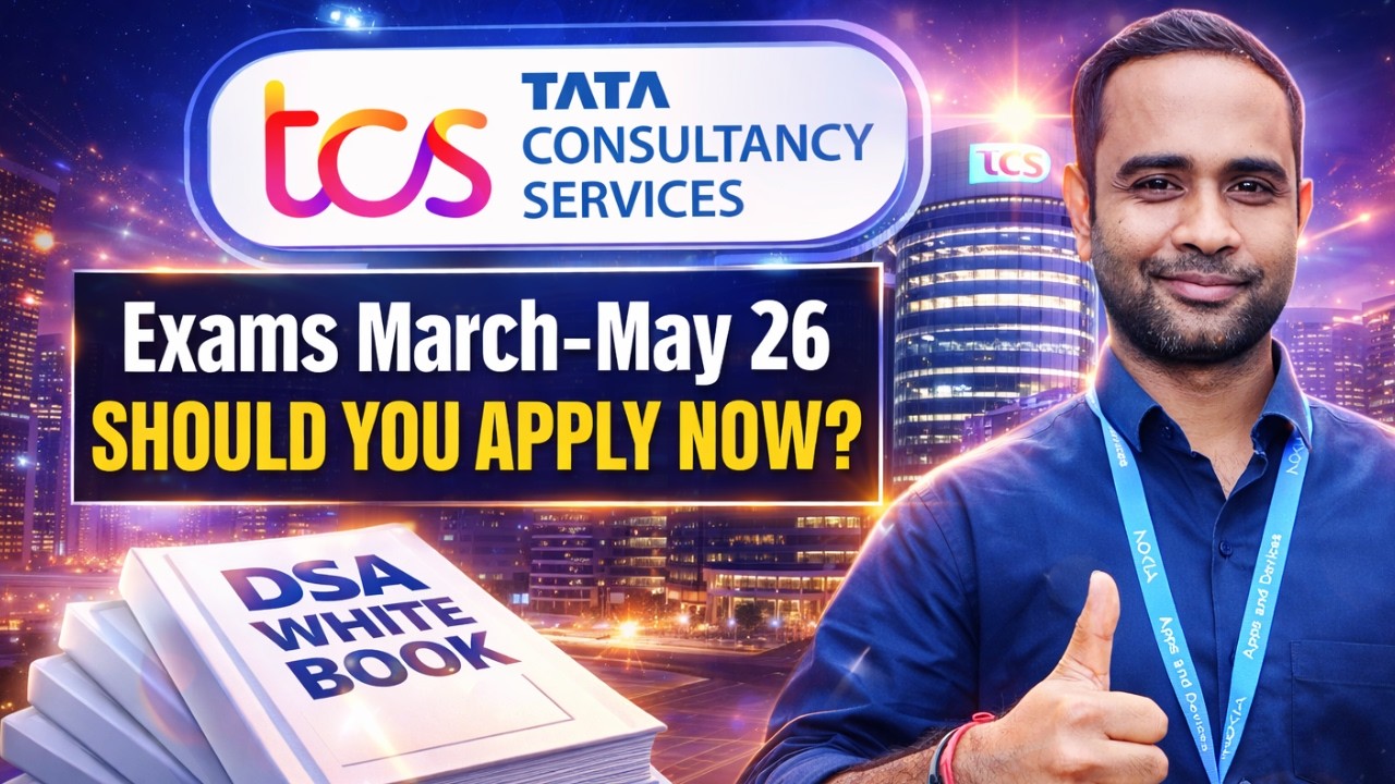 TCS NQT Exam Date March - May 2026 | Should I apply Now or Later | Coding  Preparation