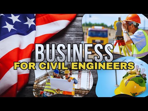 🇺🇲 Top Civil Engineer Business Ideas in the USA - From Consulting to Construction
