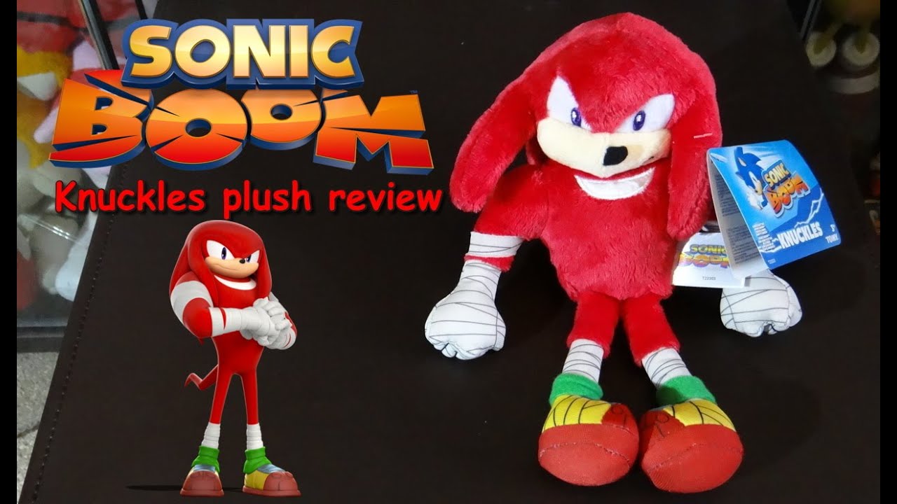Sonic Boom Knuckles plush review