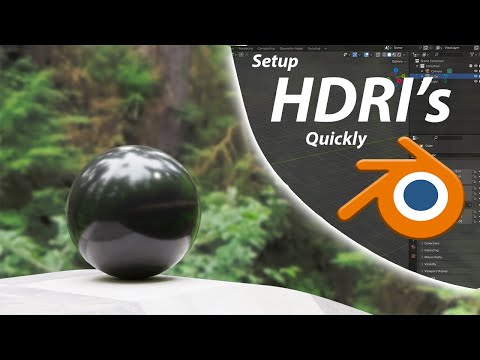 How To Add HDRI's In Blender!