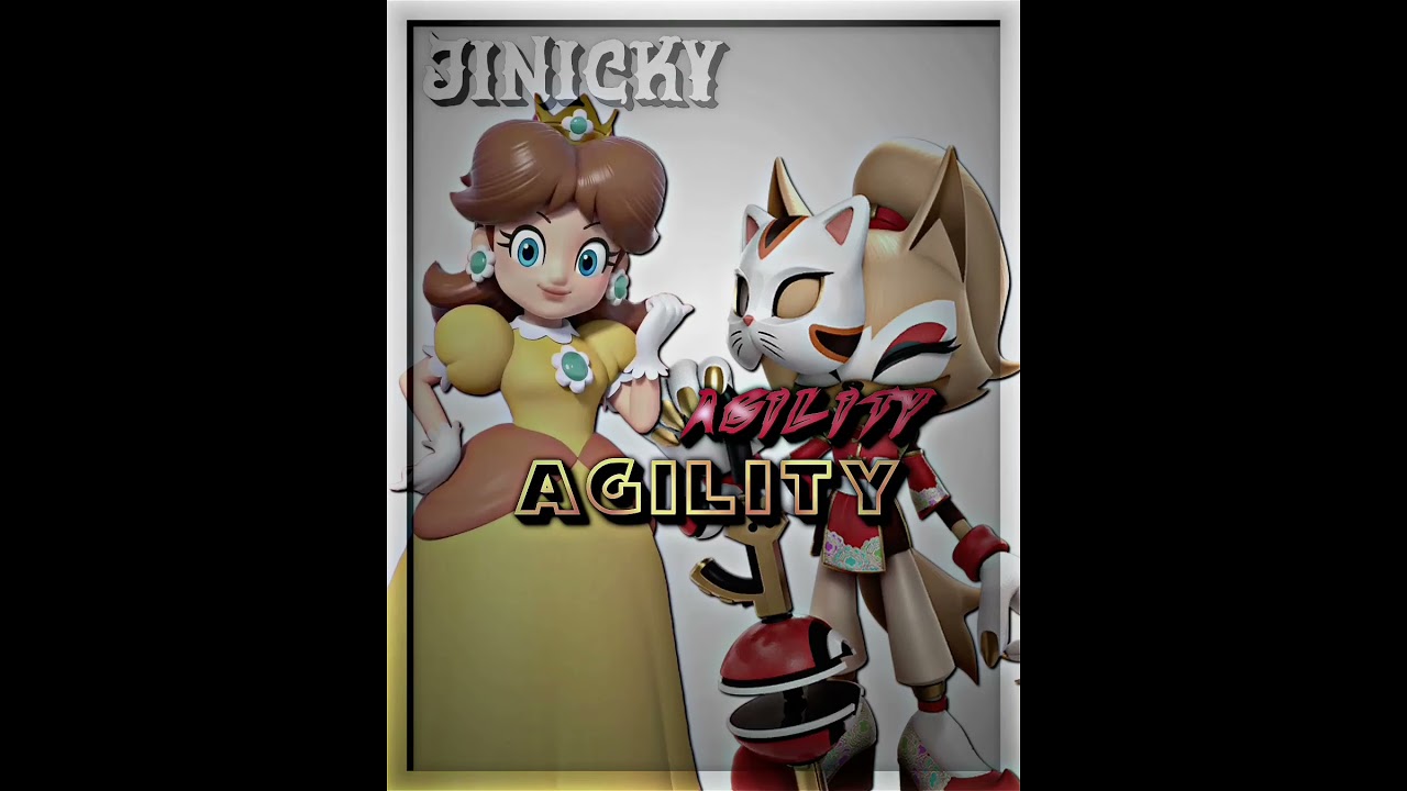 Whisper the Wolf vs Princess Daisy #sonic vs #mario #shorts #edit #viral