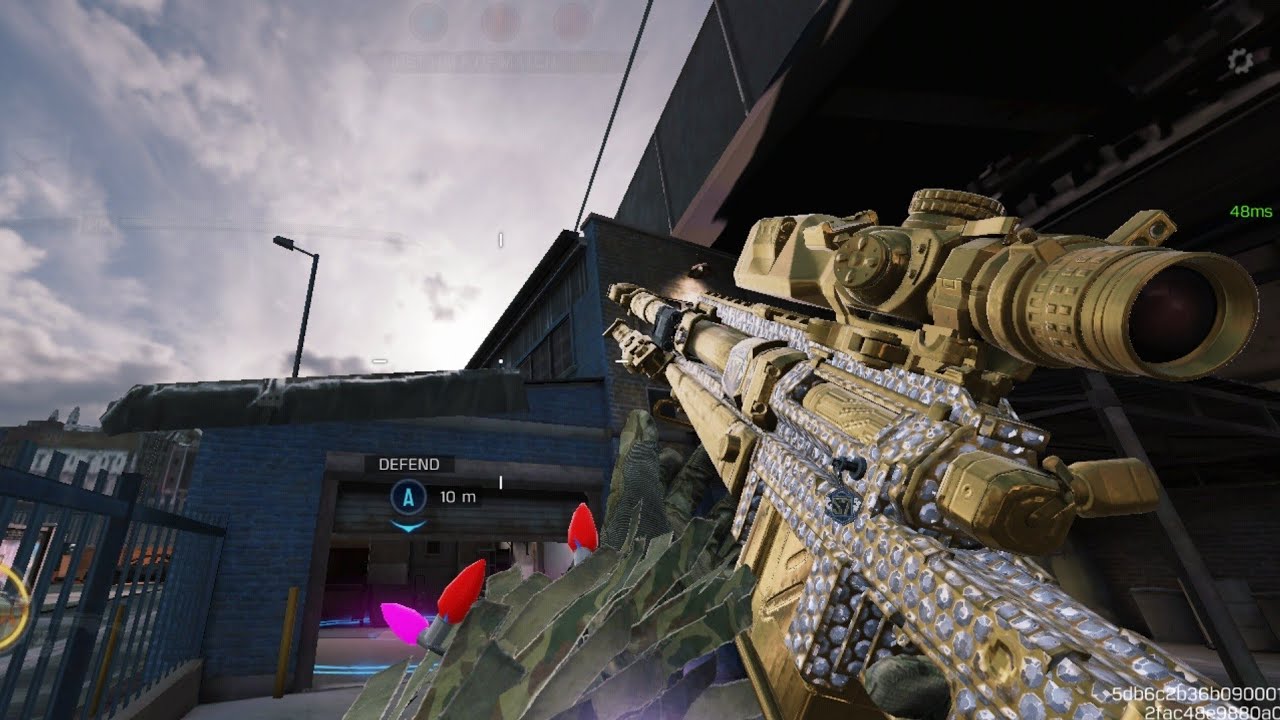 The new fastest sniper 1v5 in codm! (Not a rickroll)