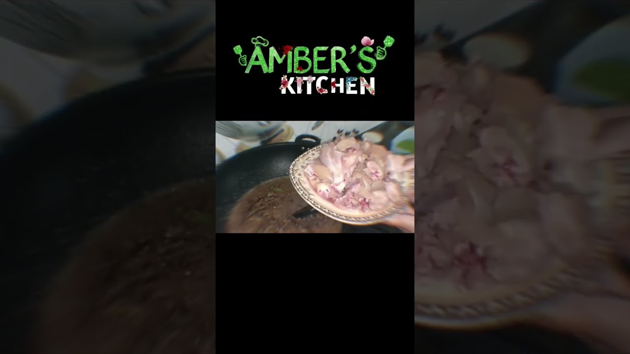 Biryani recipe By AMBER'S kitchen #shortsfeed #youtubeshorts