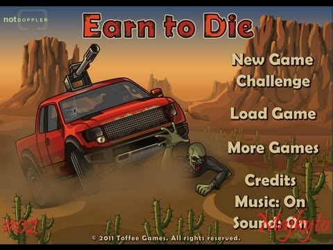 Drive quickly in Earn to Die 2011 | Arcade Games