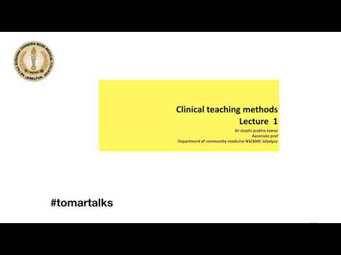 Clinical teaching methods