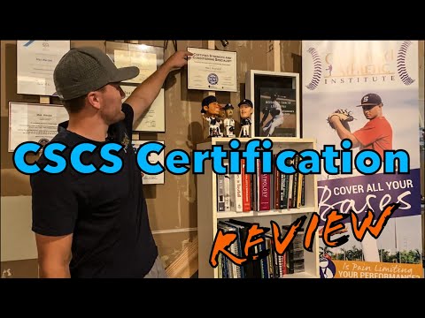 (CSCS) Certified Strength and Conditioning Specialist - Certification Review
