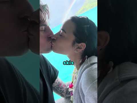 Demi Lovato & Jutes Recreate Kim Kardashian’s Viral Bora Bora Moment in Playful Honeymoon