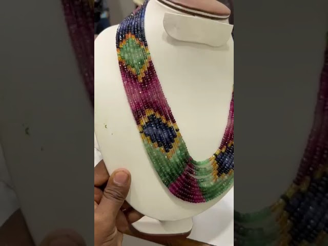 Gemstone Beads - Natural stone beads malti safayar Trader - Wholesaler ...