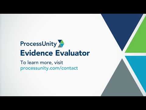 ProcessUnity Evidence Evaluator | 1 Min Demo