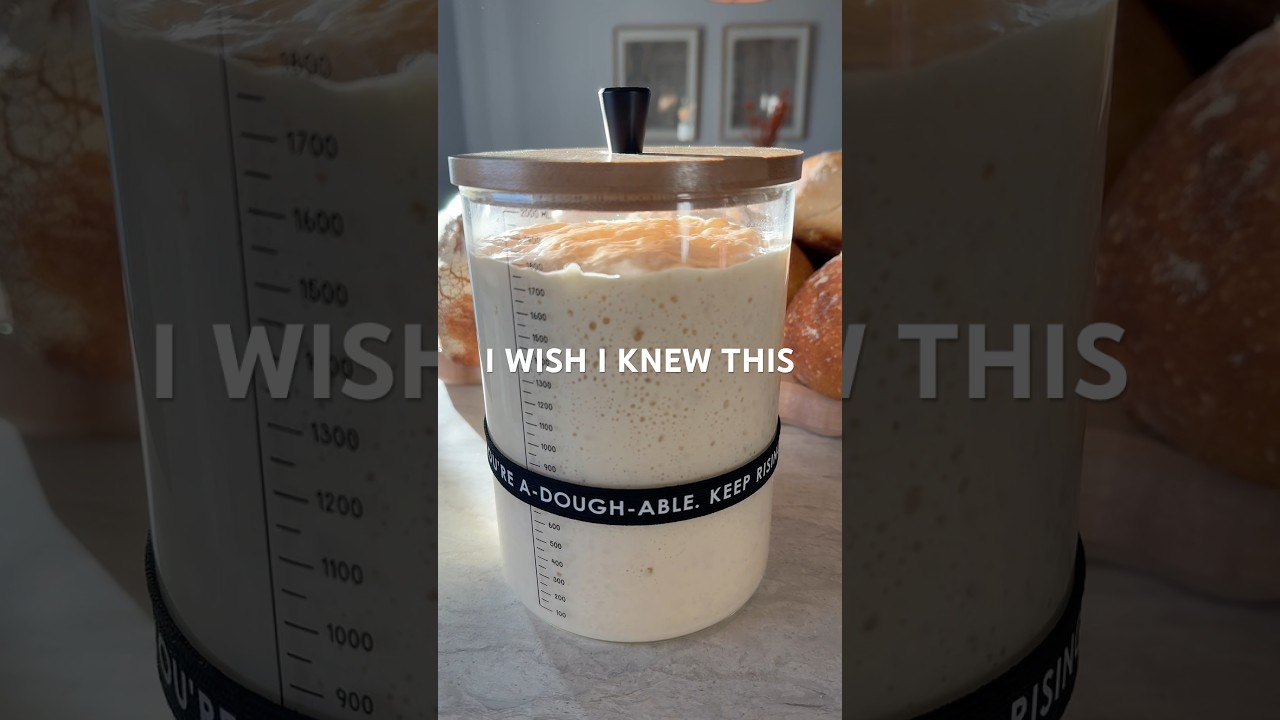 I wish I knew this in the beginning! #sourdough #sourdoughforbeginners