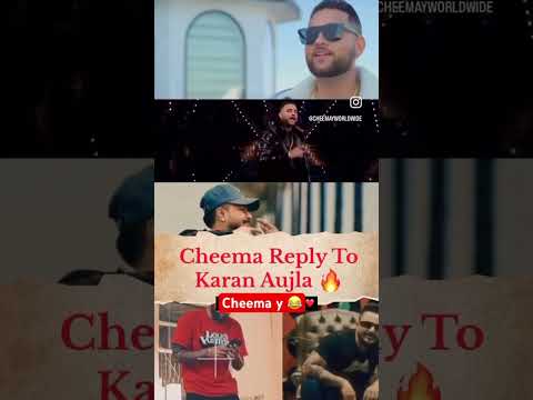 cheema reply to karan aujla ???????? #karanaujla #trending #shortfeed #youtubeshorts
