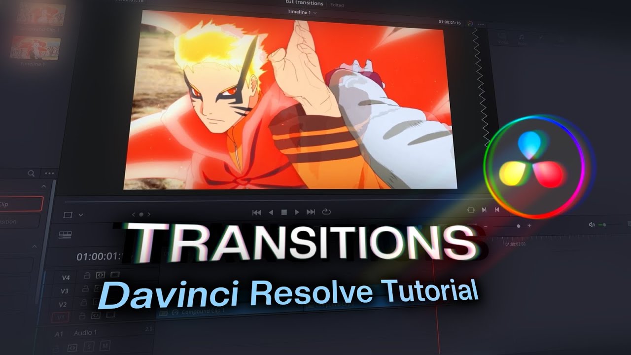 Transitions - DaVinci Resolve AMV Tutorial